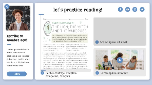 ENGLISH AT ONCE ! | Genially