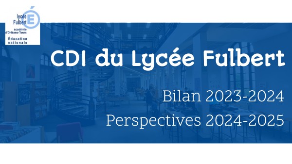 Bilan 2023-2024 | Genially