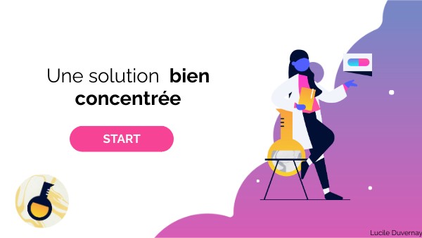 Chimie - dissolution et calculs | Genially