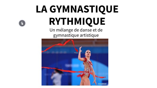 la gymnastique rythmique
