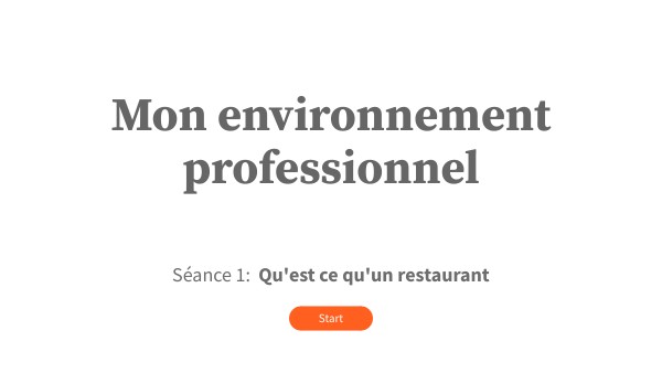 Les différents types de restauration | Genially