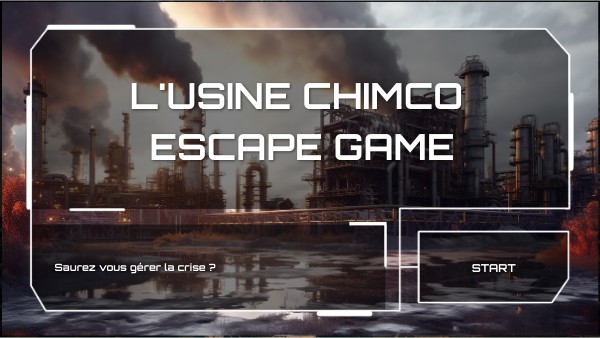 Copie - FACTORY ESCAPE GAME V1 | Genially