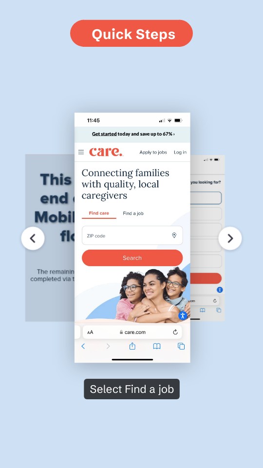 Mobile Web Flow - Carousel | Genially