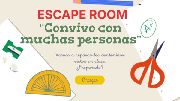 Escape Room Educación | Genially