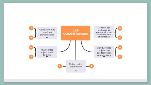 Carte mentale - compétences BUT | Genially