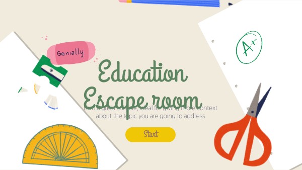Education Escape Room | Genially