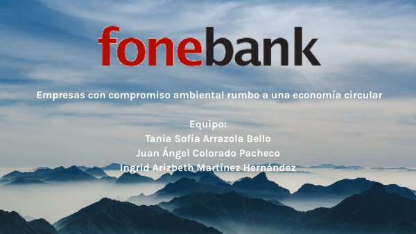 Fonebank | Genially