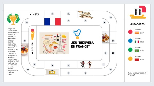 Jeu "Bienvenu en France