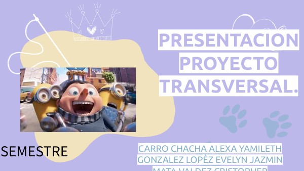 proyecto transversal | Genially