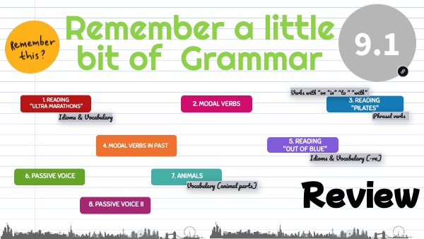 CUC English L.9 (U.5 & U.6)