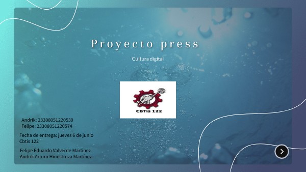 Proyecto press | Genially