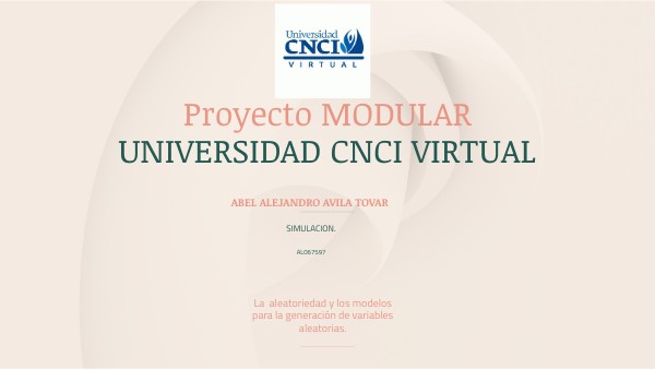 Proyecto Modular Simulacion Abel Alejandro Avila Tovar