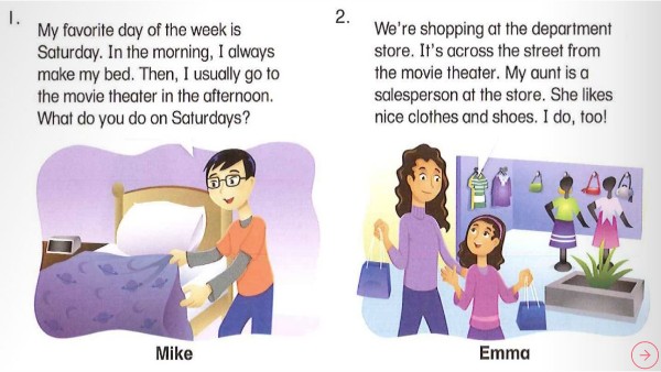 Everybody up 4 unit 1 lesson 1 and 2 | Genially