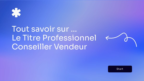 Conseiller Vendeur | Genially