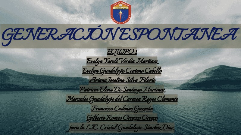 Generación espontanea