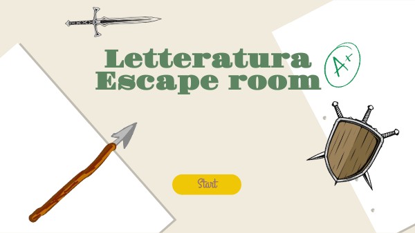 Education Escape Room | Genially