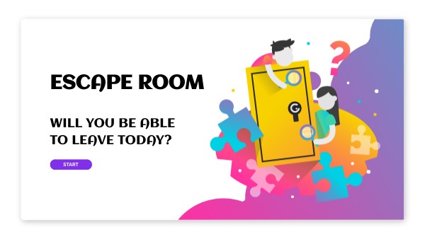 ESCAPE ROOM | Genially