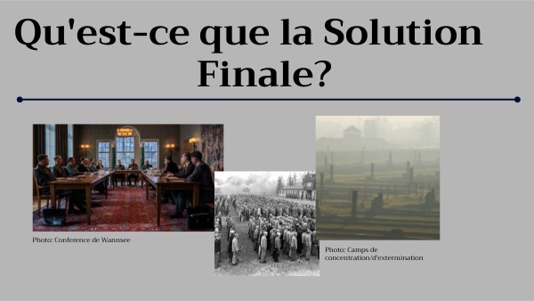 Oral brevet La solution Finale | Genially