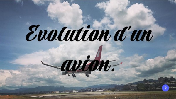 Evolution avion