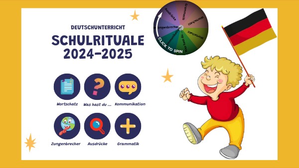 Schulrituale 2024 | Genially