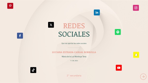 redes sociales | Genially