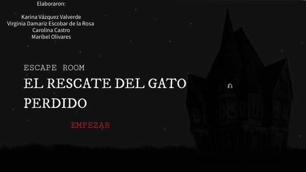ESCAPE ROOM El gato perdido | Genially