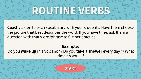 Routine review / L4W2D2