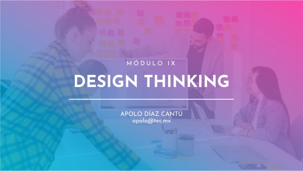 MÓDULO DESIGN THINKING