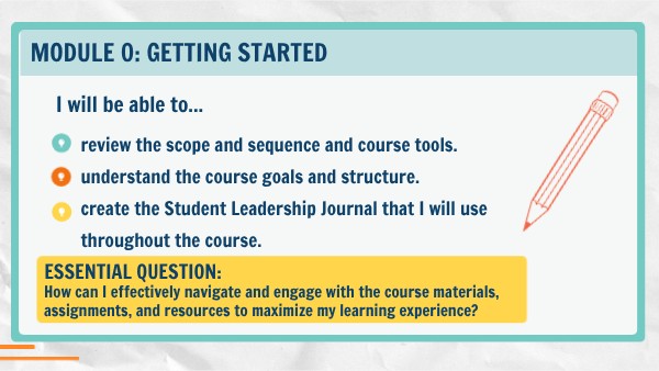 ALPS- Module 0 landing page