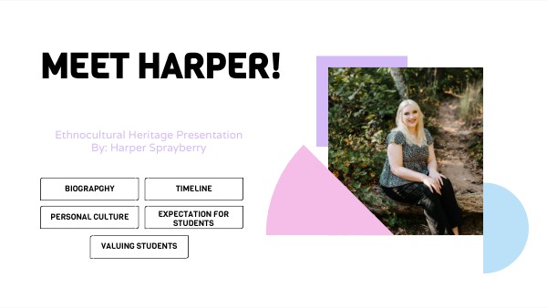 Ethnocultural Presentation