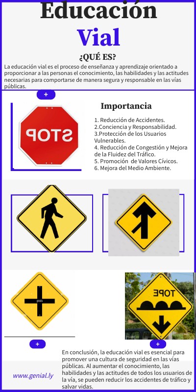 Infografía Interactiva Vialidad | Genially