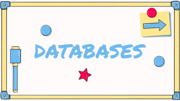 Lesson V - Databases