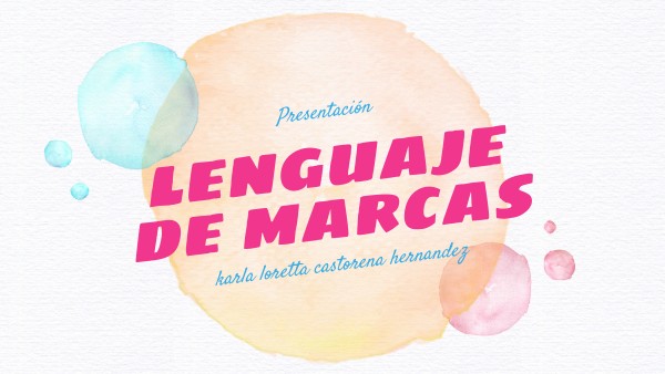 lenguaje de marcas