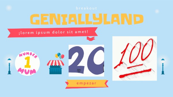 Breakout Geniallyland | Genially