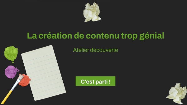 Atelier découverte Genially