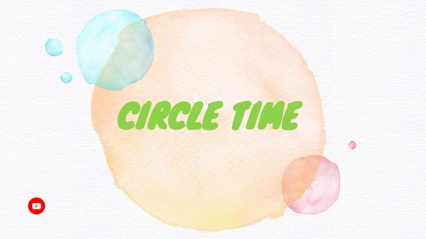 5 años CIRCLE TIME