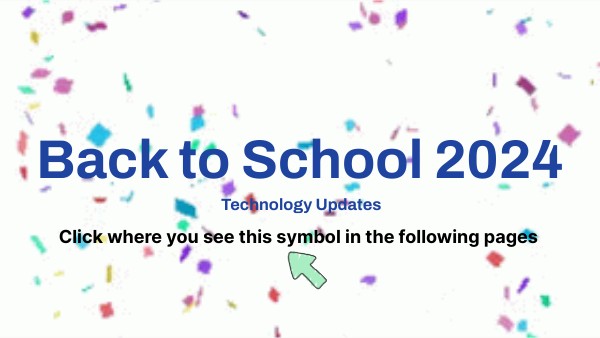 Back to School 2024 PJHE