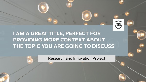 Research Project Presentation | Genially