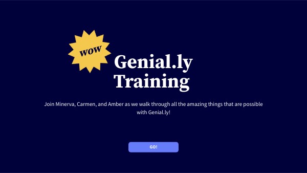 Copy - Team Genial.ly Training