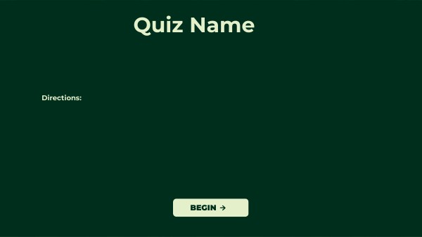 Copy - Sales Onboarding Quiz Template | Genially