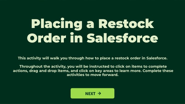 Copy - Customer Care - Placing a Restock in Salesforce