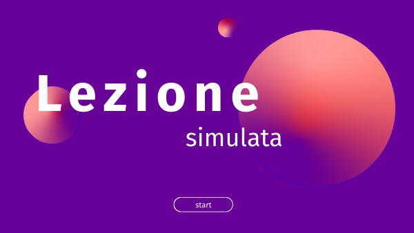 Lezione simulata - Manfredi Marina | Genially