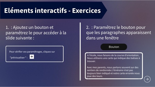 Exercices - Eléments interactifs | Genially