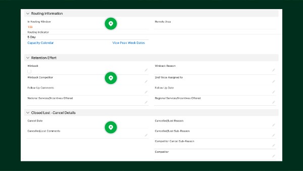 Copy - Opportunity Details Retention and Routing | Genially