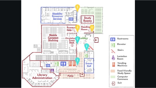 Summer Bridge Library Tour Map