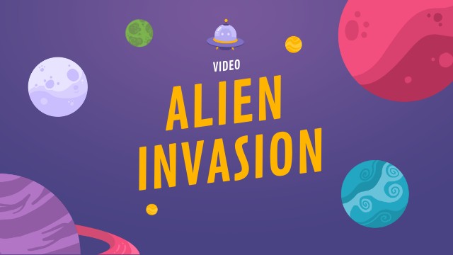 Alien invasion video