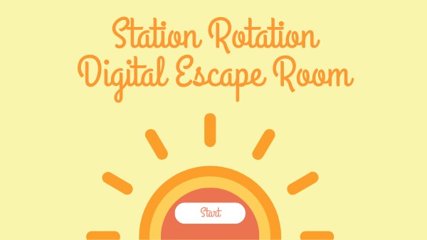 Education Escape Room | Genially