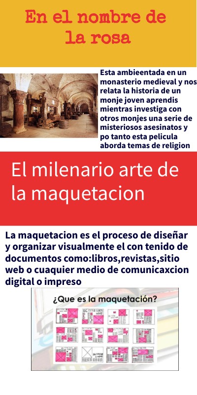 Infografía en el nombre de la ros