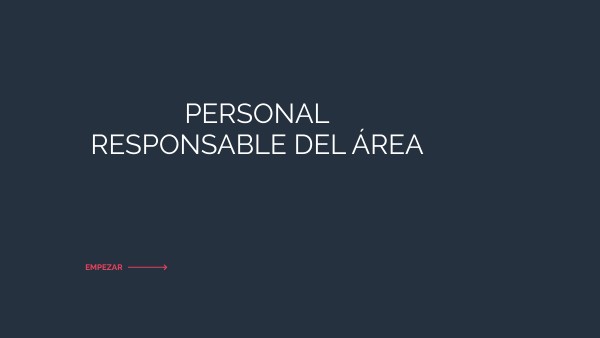 5.6. Personal responsable del área. | Genially