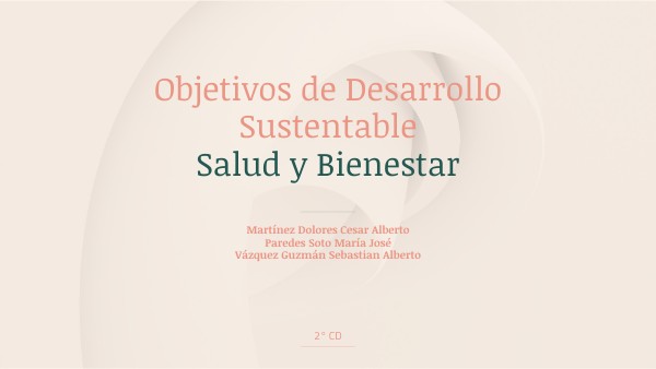 ODS: Salud y Bienestar_CD